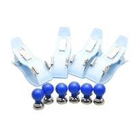 China OEM Children ECG Limb Clamp Suction Electrodes Blue 3.0mm 4.0mm DIN Plug Banana Class Disinfecting for sale