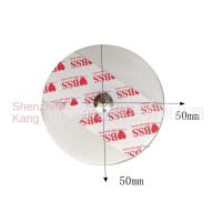 China Disposable Adult ECG Electrodes 50mm Round Wet Gel Snap Silver Chloride Cloth Electrode for sale