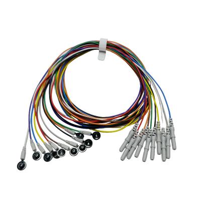 China D Type 1.5 Female Hole Silver Chloride EEG Electrode Disc for Digital Electronic Massager Universal for sale
