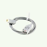 China OEM 3-Lead ECG Trunk Cable TPU 2.5M 12 Pin Compatible with 78352C 7834C M3000A Medical Lead Wire for sale