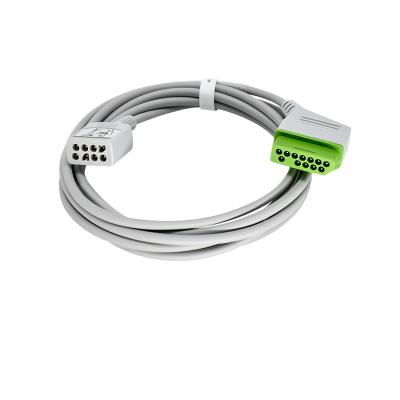 China J Opto Electronics JC-906 ECG Main Cable 2.5m Medical Consumable OEM Grey for sale