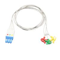 China Newborn ECG Trunk Cable and Leads for Patient Monitor Compatible with M3000A 78352C 0.9m for sale