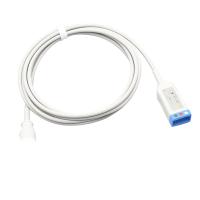 China KB2-2601G3A 12-Pin Three-Lead ECG Main Cable 2.5m White Compatible with Philips Monitors for sale
