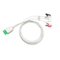 China 3 Lead ECG Cable 3.2m Compatible with Patient Monitor Disposable Medical Consumables OEM for sale
