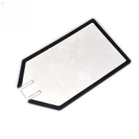China Reusable Stainless Steel Patient Plate Grounding Pad 140x240x20mm Medical Electrode for sale