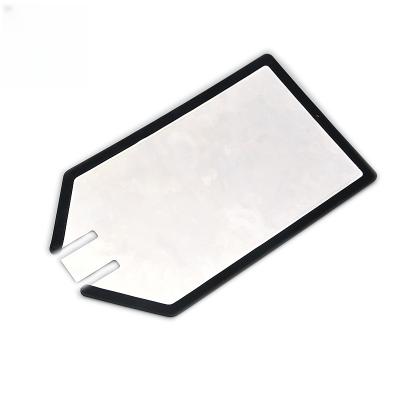 China Reusable Stainless Steel Patient Plate Grounding Pad 140x240x20mm Medical Electrode for sale