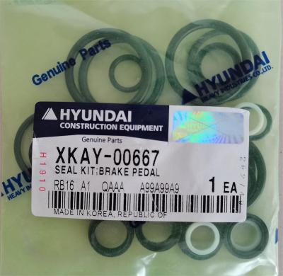 China Custom Excavator Seal Kit XKAY-00667 for R275LC-9T Remote Control Pedal for sale
