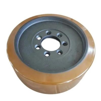 China ODM Forklift Spare Part Wheel 9815054219 R14 R16 Pu Drive Wheel 343x135x80 for sale