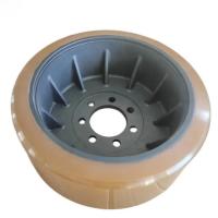 China ODM Forklift Spare Part Wheel 9815054219 R14 R16 Pu Drive Wheel 343x135x80 for sale