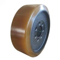 China ODM Forklift Spare Part Wheel 9815054219 R14 R16 Pu Drive Wheel 343x135x80 for sale