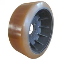 China ODM Forklift Spare Part Wheel 9815054219 R14 R16 Pu Drive Wheel 343x135x80 for sale