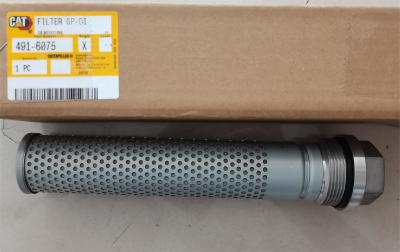 China Excavator Oil Filter 491-6075 for CAT Construction Machinery 6 Months Warranty for sale