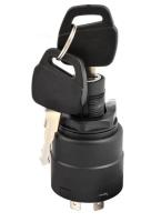 China Linde Forklift Ignition Key Switch 7915492628 Black 6 Month Warranty for sale