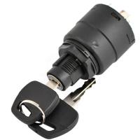 China Linde Forklift Ignition Key Switch 7915492628 Black 6 Month Warranty for sale