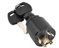 China Linde Forklift Ignition Key Switch 7915492628 Black 6 Month Warranty for sale