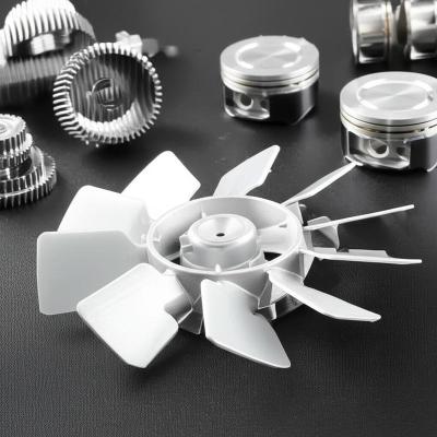 China 4 Stroke Engine Spare Parts with Silver Fan Blade for sale