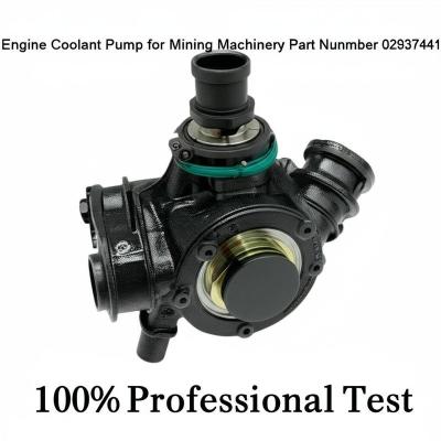 China DEUTZ Engine Coolant Pump 02937441 for B6FM1013 BF4M1013 Mining Machinery for sale