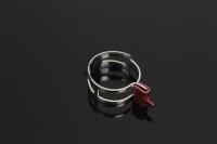 China ISUZU Turbocharger Oil Pipe Hose Clip Engine 4JH1 4JJ1 6WG1 EXZ 8-94125862-1 JiuWu Power for sale