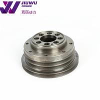 China ZX470-3 6WG1 HITACHI Excavator Parts Crankshaft Belt Pulley 1-12371444-3 ISUZU Genuine Parts JIUWU POWER for sale
