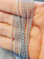 China Pure Titanium O Shape Chains PVD Yellow Gold / White Gold Chains 1.2mm 1.5mm 2.0mm Titanium Chains DIY Necklace Titacho20g for sale
