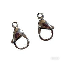 China Pure Titanium Lobster Clasp PVD Gold Titanium Chain Connection Jump Rings Jewelry PVD Gold Clasps Titalb-B9# for sale