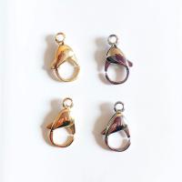 China Pure Titanium Lobster Clasp PVD Gold Titanium Chain Connection Jump Rings Jewelry PVD Gold Clasps Titalb-B9# for sale