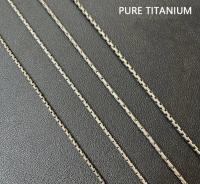 China Pure Titanium Snake Chain 2.2/2.5/3.0/3.3 Rough Smooth Necklace Bracelet Collarbone Chain Wholesale DIY Chain Jewelry Titasl33 for sale