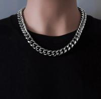 China 14mm Pure Titanium Men's Bracelet Titanium Necklace Hypoallergenic Minimalist Original Design Denim Chains Tianium Chains Tink2221 for sale