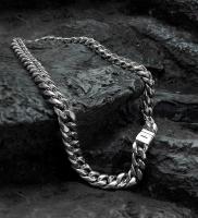 China 14mm Pure Titanium Men's Bracelet Titanium Necklace Hypoallergenic Minimalist Original Design Denim Chains Tianium Chains Tink2221 for sale