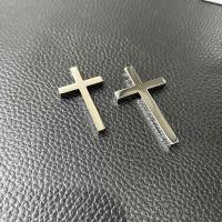 China Pure Titanium Cross Necklace Men's Trendy Men's Pendant Women's Non Allergic Engraved Graphic Accessory Hip-Hop Accessory Tipd2403 for sale