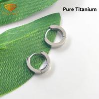 China Pure Titanium Anti Allergic Non Rusting Ear Hole Care Titanium Alloy Earrings Ear Threads Medical Ear Piercings Accessories Ter001 for sale