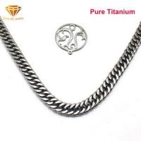 China Pure Titanium Denim Chains Without Solder Joints Titainium Bracelet Whip Chain Tank Chain Europe and America High Quality Fashion Jewelry Tinl2459 for sale