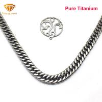 China Pure Titanium Denim Chains Without Solder Joints Titainium Bracelet Whip Chain Tank Chain Europe and America High Quality Fashion Jewelry Tinl2459 for sale