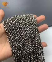 China Pure Titanium Denim Chain Box Chain O-Shaped Chain Fried Dough Twists Chain Titanium Bead Chain Dragon Chain Titanium Angle Chain Wholesale Jewelry Titachbx30 for sale