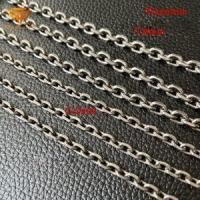 China Pure Titanium Necklace O-Chain Ultra-Light Rust-Free Necklace 5.2mm Personality Chain Retro Solid Titanium Chain Tnnl2228-5.2 for sale