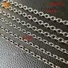 China Pure Titanium Necklace O-Chain Ultra-Light Rust-Free Necklace 5.2mm Personality Chain Retro Solid Titanium Chain Tnnl2228-5.2 for sale