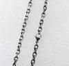 China Pure Titanium Necklace O-Chain Ultra-Light Rust-Free Necklace 5.2mm Personality Chain Retro Solid Titanium Chain Tnnl2228-5.2 for sale