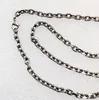 China Pure Titanium Necklace O-Chain Ultra-Light Rust-Free Necklace 5.2mm Personality Chain Retro Solid Titanium Chain Tnnl2228-5.2 for sale