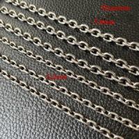 China Pure Titanium Necklace O-Chain 7mm Personality Retro Single Solid Titanium Chain Tinl2228 for sale