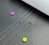 China Pure Titanium Necklace Anti Allergic Collarbone Chain O-Shaped Necklace 1.2mm Accessory Chain Tinl2382 for sale