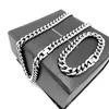 China Pure Titanium Denim Chain Bracelet Bold 10.5mm Hand Polished Hip Hop Accessories Tinl2386 for sale