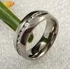 China Fashion Ring Pure Titanium Ring Silver Jewelry Gemstone Diamont Wedding Engagement Rings Tr1902 for sale