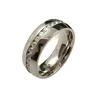 China Fashion Ring Pure Titanium Ring Silver Jewelry Gemstone Diamont Wedding Engagement Rings Tr1902 for sale