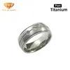 China Jewelry High Quality Fashion Ring Pure Titanium Wedding Ring Tr1993 for sale