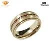 China Fashion Jewelry Diamond Engagement Ring Jewelry Plated Pure Titanium Wedding Ring Jewelry Tr1921 for sale