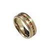 China Fashion Jewelry Diamond Engagement Ring Jewelry Plated Pure Titanium Wedding Ring Jewelry Tr1921 for sale