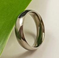 China Fashion Ring Body Jewelry Titanium Jewelry Pure Titanium Band Plain Ring Titanium Wedding Rings Tr2028 for sale