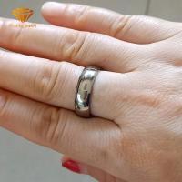 China Fashion Ring Body Jewelry Titanium Jewelry Pure Titanium Band Plain Ring Titanium Wedding Rings Tr2028 for sale