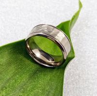China Fashion Jewelry Embossing Stainless Steel Jewelry Titanium Ring for Men (TR1918) for sale