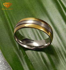 China Body Jewelry Titanium Gold Plating Ring Titanium Wedding for Men Titanium Ring for Women Tr1927 for sale